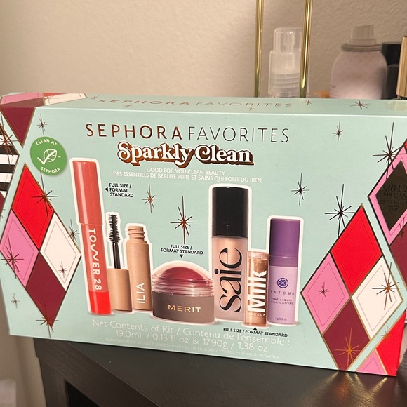 Sephora | Makeup | Sephora Sparkly Clean Beauty Set With Pink And Gold ...